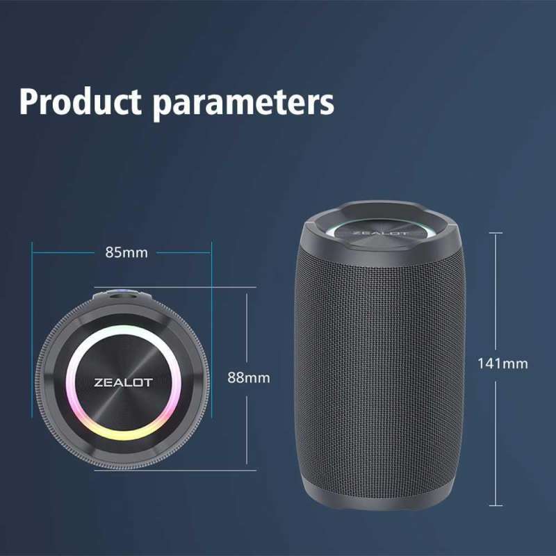 Jual Speaker Portable Bluetooth 5.2 Hifi Rgb Waterproof Ip67 3600mah ...