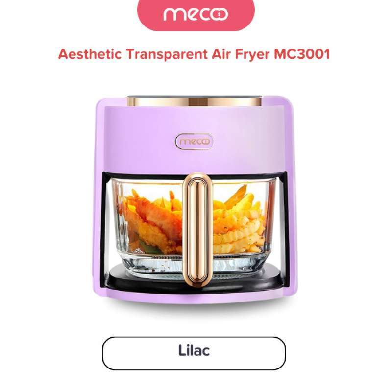 Promo Mecoo Air Fryer Transparan Airfryer Meco Low Watt Mecco Frayer ...