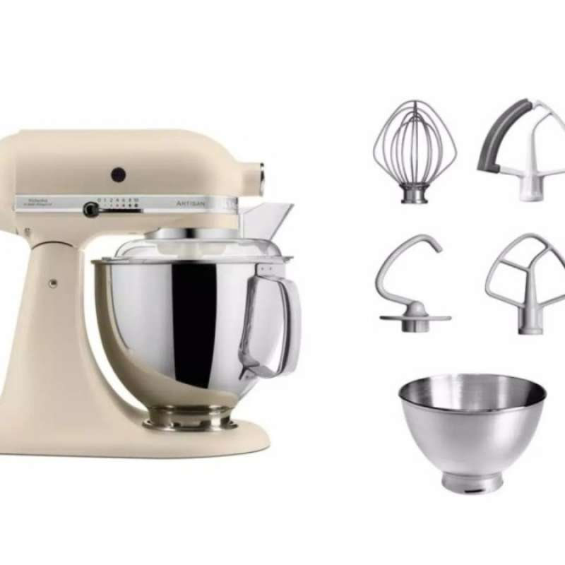 Jual Kitchenaid Artisan Stand Mixer 5ksm175psefl Fresh Linen Resmi Di ...