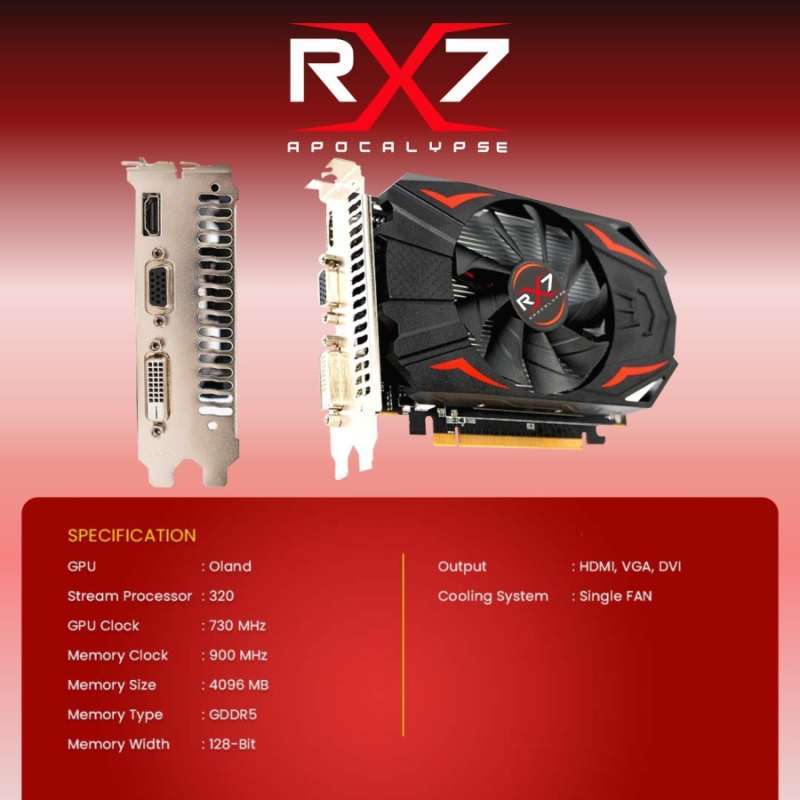 Jual Vga Rx7 R7 240 4gb Gddr5 128 Bit Di Seller Rumah Computindo ...