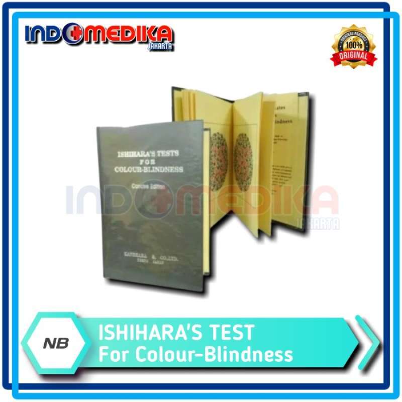 Promo Buku Test Buta Warna / Buku Ishihara Diskon 23% Di Seller ...