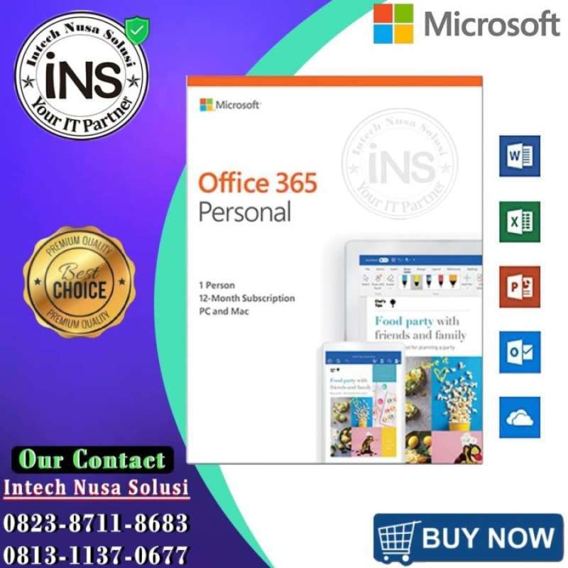 Promo Microsoft Office 365 Personal 12 Months Subscription Diskon 23% ...
