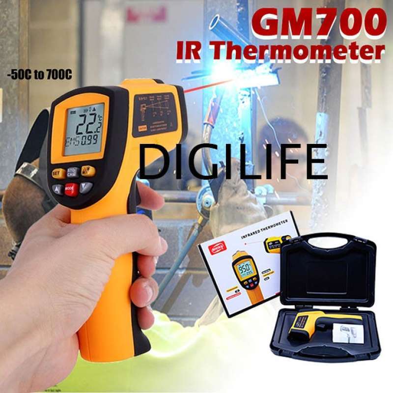 Promo Infrared Thermometer Gm700 Benetech Gun Ir Termometer Thermogun ...