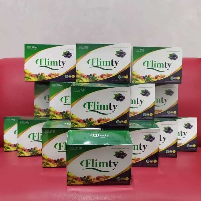 Promo Flimty Fiber Herbal 1box Isi 16 Sachet Diskon 23% Di Seller ...