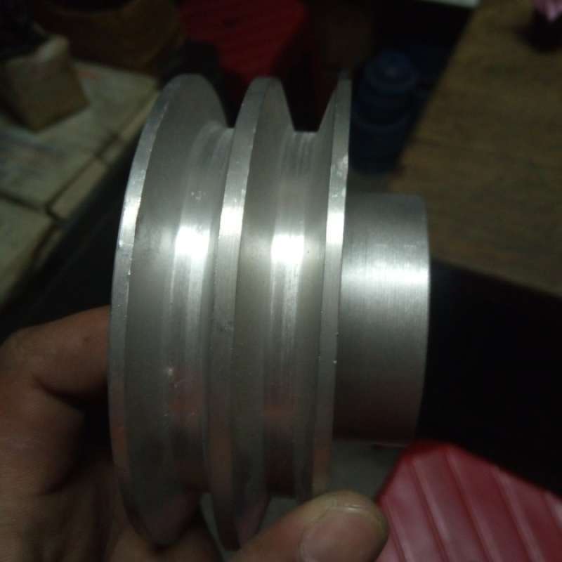 Promo Pulley Pully B2 6 Inch As 25 Mm Puli Alumunium Diskon 23% Di ...