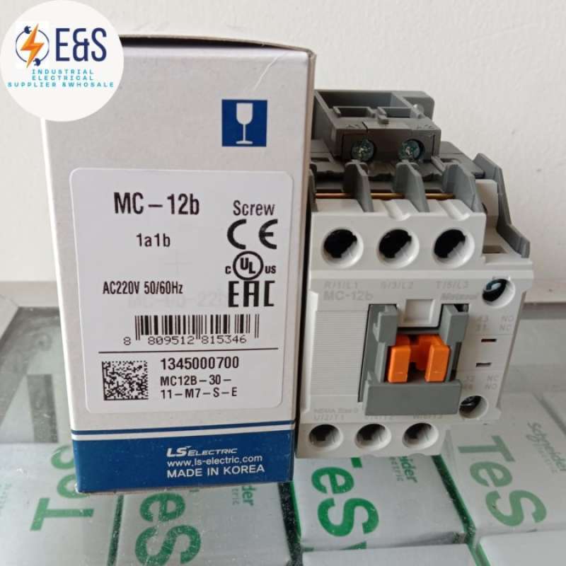 Promo Magnetic Kontaktor / Contactor Ls Mc-12b 3p 110v 220v 380v / Mc12b Ls Diskon 23% Di Seller ...