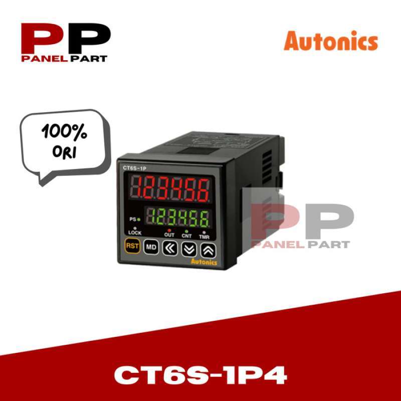 Promo Counter/timer Digital Autonics Ct6s-1p4-220vac Diskon 23% Di ...