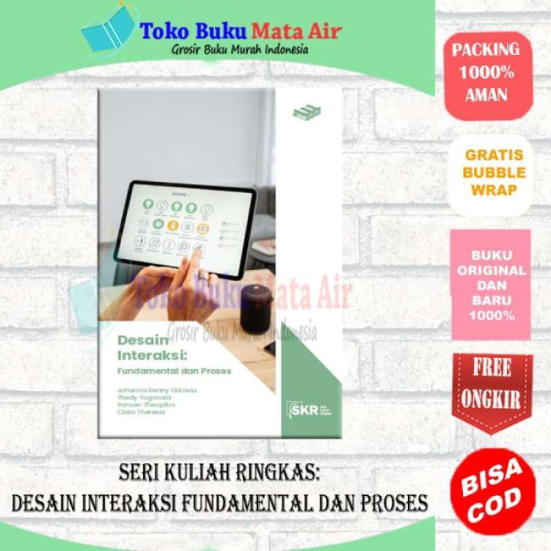 Promo Skr : Desain Interaksi Fundamental Dan Proses - Johanna Erlangga ...