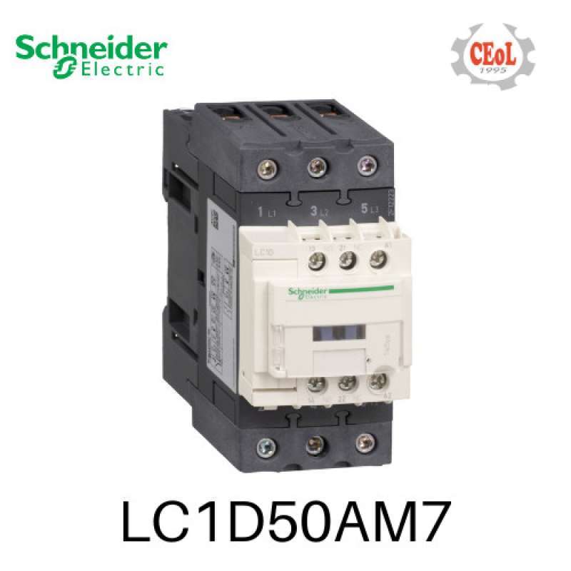 Promo Magnetic Contactor Lc1d50am7 Schneider Electric / Kontaktor ...