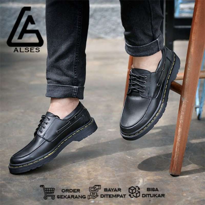 Promo Wolfs Prsi Sepatu Dokmart Sepatu Formal Pantofel Pria Resmi Formal Hitam Coklat Black ...