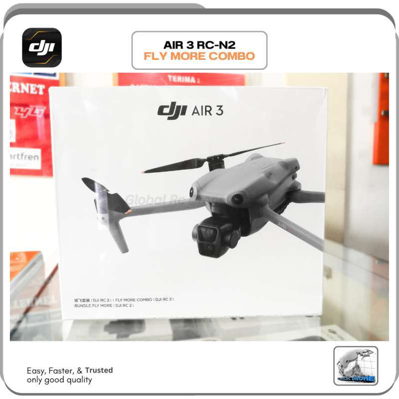 Promo Dji Air 3 Fly More Combo Rcn2 Diskon 20% Di Seller Global Rc ...