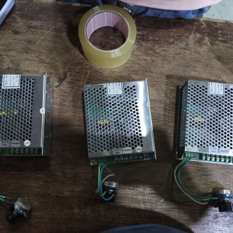 Promo Pwm Dc Power Supply Output 0-110vdc Input 220vac Speed Control ...