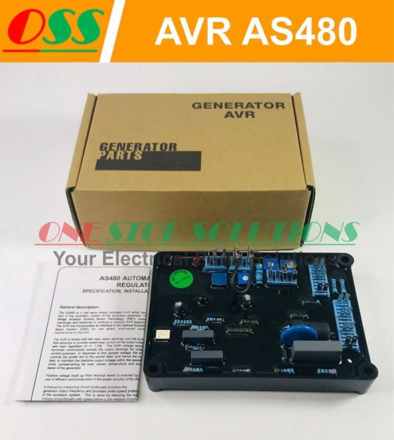 Promo Avr Generator As480 Avr Genset As480 Diskon 23% Di Seller ...