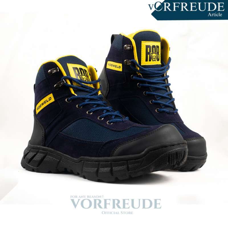 Jual Vorfreude Phoenix High - Sepatu Safety Hiking Tinggi Pria Boots ...