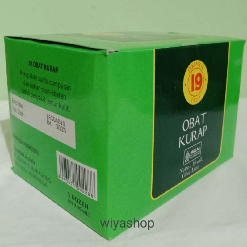 Promo Obat Kurap 19 Box Is12 Pcs Panu Jamur Fungsi Seperti Kalpanax ...
