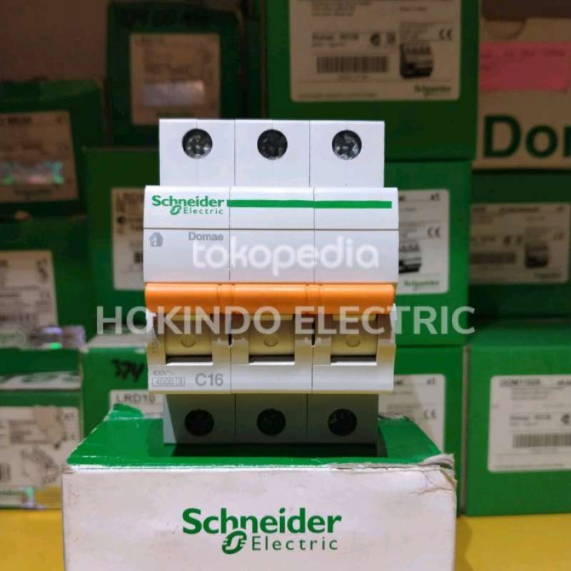 Promo Mcb Domae Schneider 3p 16a 4.5ka Sni Schneider Original Diskon 50% Di Seller Selera_kita ...