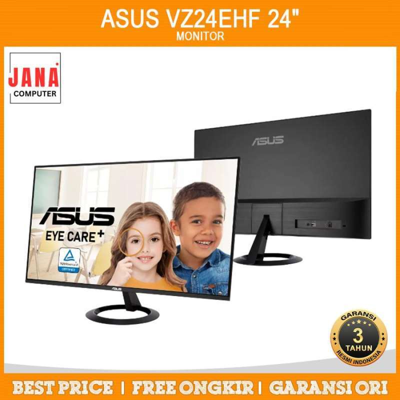 Jual Promo Led Monitor Asus Vz24ehf 24 Ips 100hz 1ms Frameless Eyecare ...