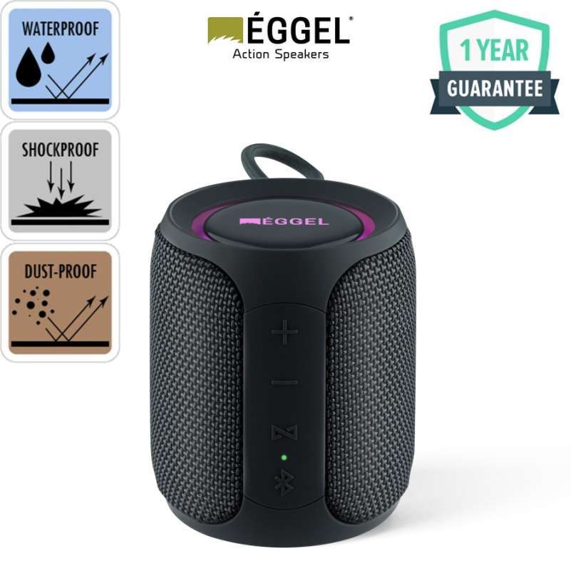 Jual Eggel Terra 3 Mini 360 Waterproof Portable Bluetooth Speaker Di ...