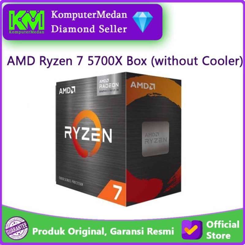 Jual Amd Ryzen 7 5700x Box (without Cooler) 4.6ghz 8-cores 16-threads ...