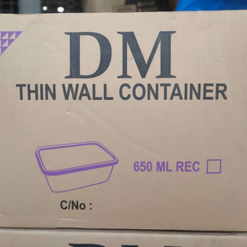 Promo 1 Dus Thinwall Dm 650ml Food Container Persegi Panjang Food Grade ... Promo 1 Dus Thinwall Dm 650ml Food Container Persegi Panjang Food Grade ...