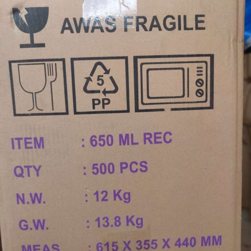 Promo 1 Dus Thinwall Dm 650ml Food Container Persegi Panjang Food Grade ... Promo 1 Dus Thinwall Dm 650ml Food Container Persegi Panjang Food Grade ...