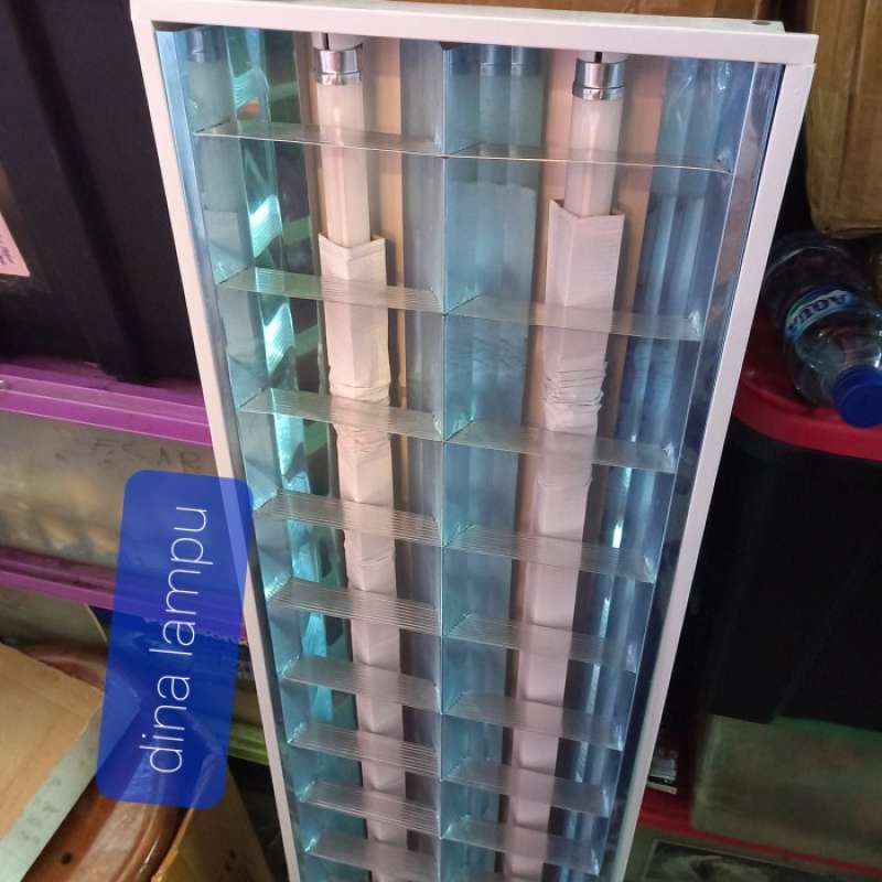 Promo Kap Lampu Rm 2x36w+tl Led 16watt Philips/kap Rm 2x16w Led Set ...