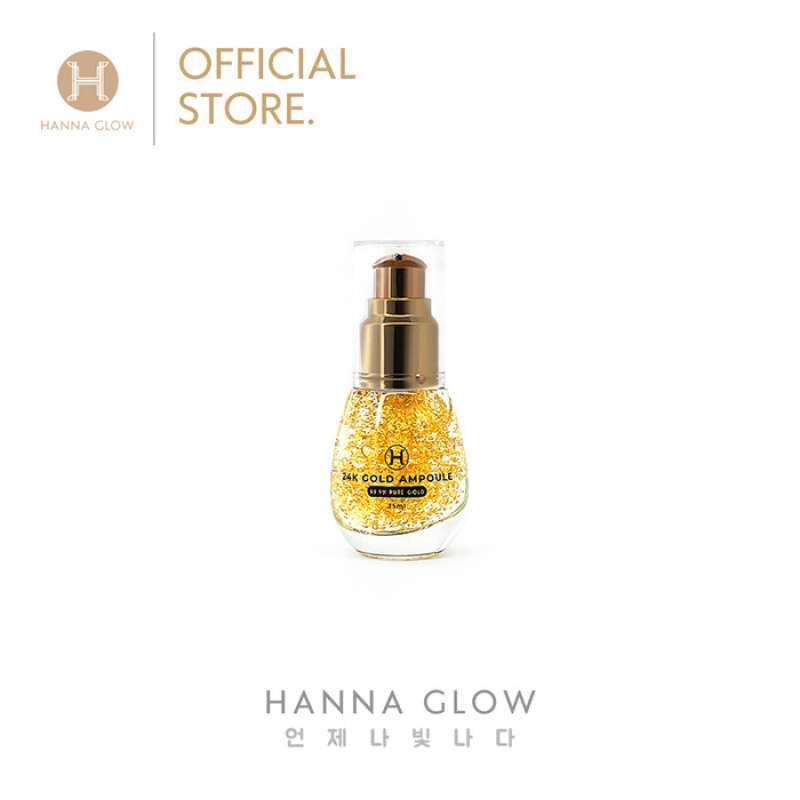 Promo Premium 24k Gold Ampoule 25ml - Hanna Glow Diskon 33% Di Seller Amor One Store - Koja ...