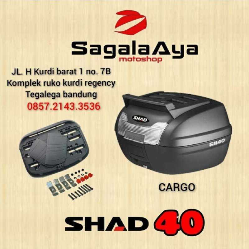 Promo Box Motor Shad 40 Cargo Diskon 33% Di Seller Desa Otomotif ...