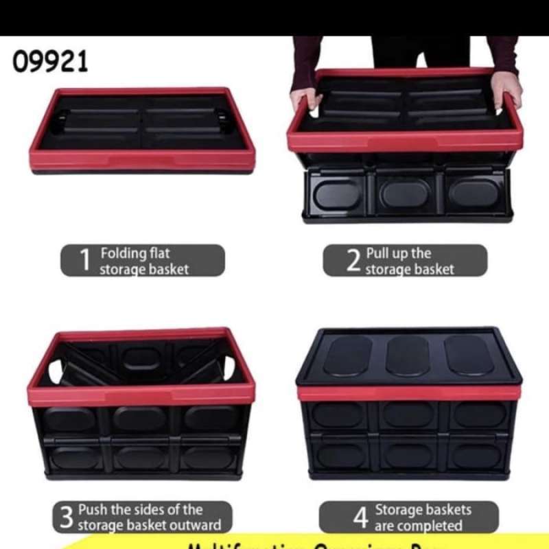 Promo Car Storage Box Organizer Trunk Storage Kotak Penyimpanan Bagasi ...