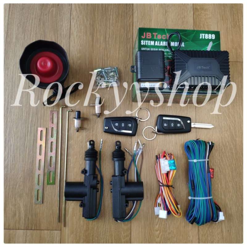 Promo Paket Alarm Mobil Pickup Kunci Lipat Model Innova Reborn Dan ...