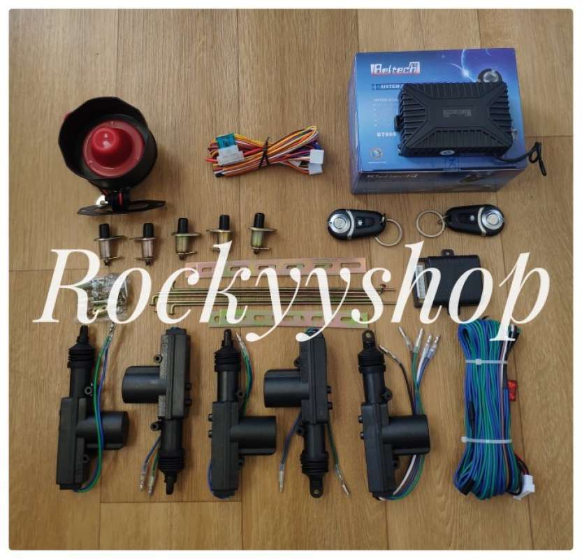 Promo Paket Alarm Mobil Dan 5 Central Lock + Switch - Hw 375 Diskon 17% ...