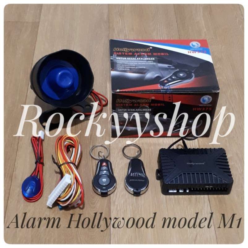 Promo Paket Alarm Mobil Dan 5 Central Lock + Switch - Hw375non Switch ...