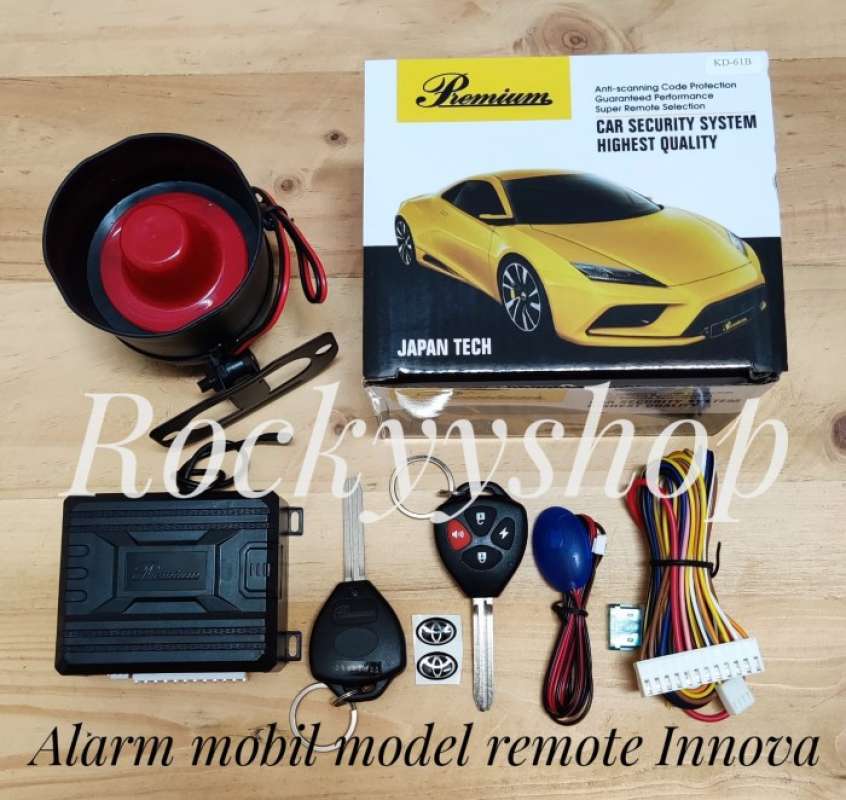 Promo Paket Alarm Model Kunci Innova+central Lock Kompit 4 Pintu Diskon ...