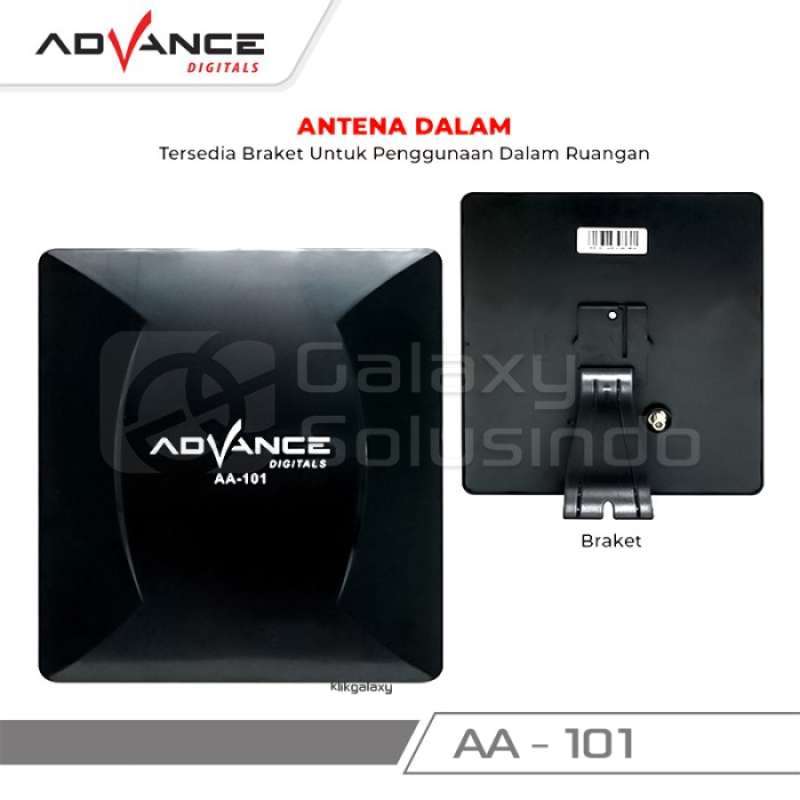 Promo Advance Aa-101 Indoor Outdoor Digital Analog Tv Antenna Diskon 50 ...