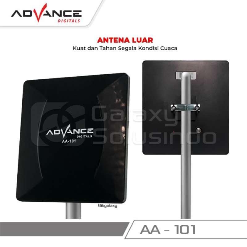 Promo Advance Aa-101 Indoor Outdoor Digital Analog Tv Antenna Diskon 50 ...