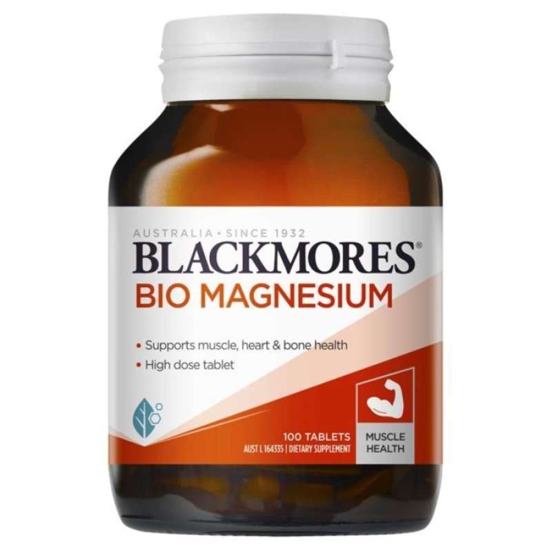 Promo Blackmores Bio Magnesium 100 Tablets Diskon 33% Di Seller Medika ...