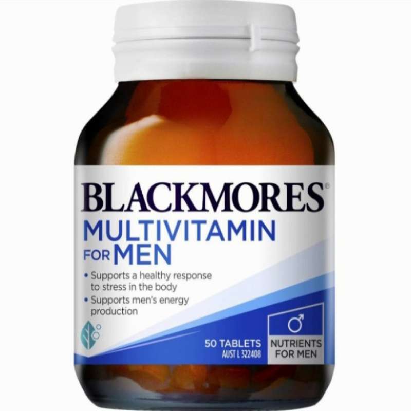 Promo Blackmores Multivitamin For Men Multi Performance 50 Tablet Diskon 33% Di Seller Medika ...