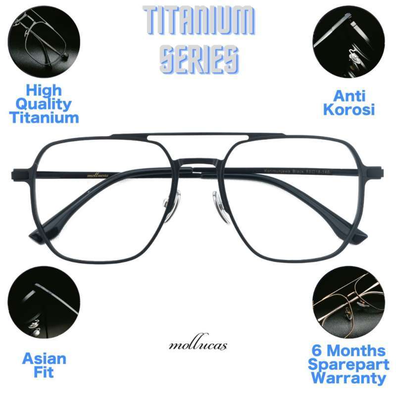 Jual Mollucas - Titanium Series - Karimunjawa Black - Gratis Lensa ...