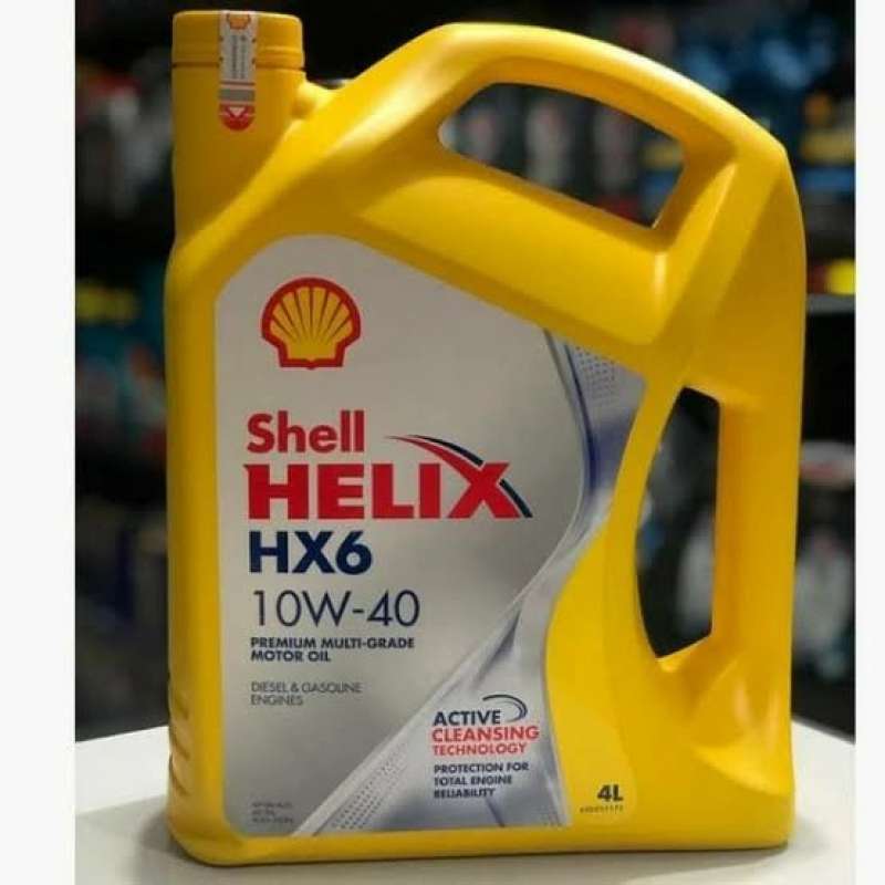 Promo Shell Helix Hx6/oli Shell 10w40/oli Mesin Shell/shell Hx6 Diskon ...