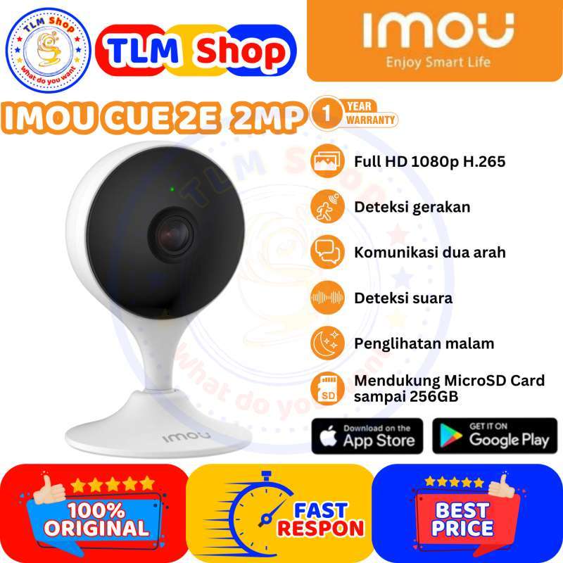 Jual Cctv Imou Cue 2e 2mp Ipc-c22sp Smart Home Wifi Ip Camera Indoor ...
