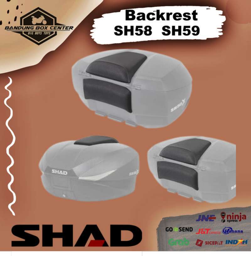 Promo Backrest Atau Sandaran Back Rest Untuk Box Shad Sh58 Atau Sh59 ...