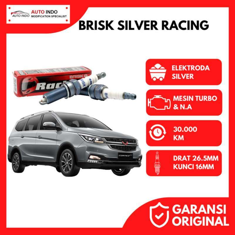 Promo Busi Mobil Racing Wuling Cortez Busi Brisk Silver Racing Qr12ls ...
