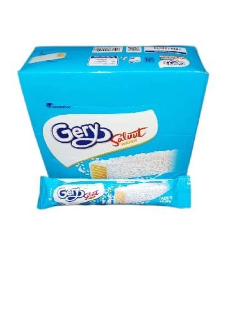 Jual Gery Saluut Wafer 20gr - Pak Isi 12 Pcs - Kelapa Di Seller Toko ...