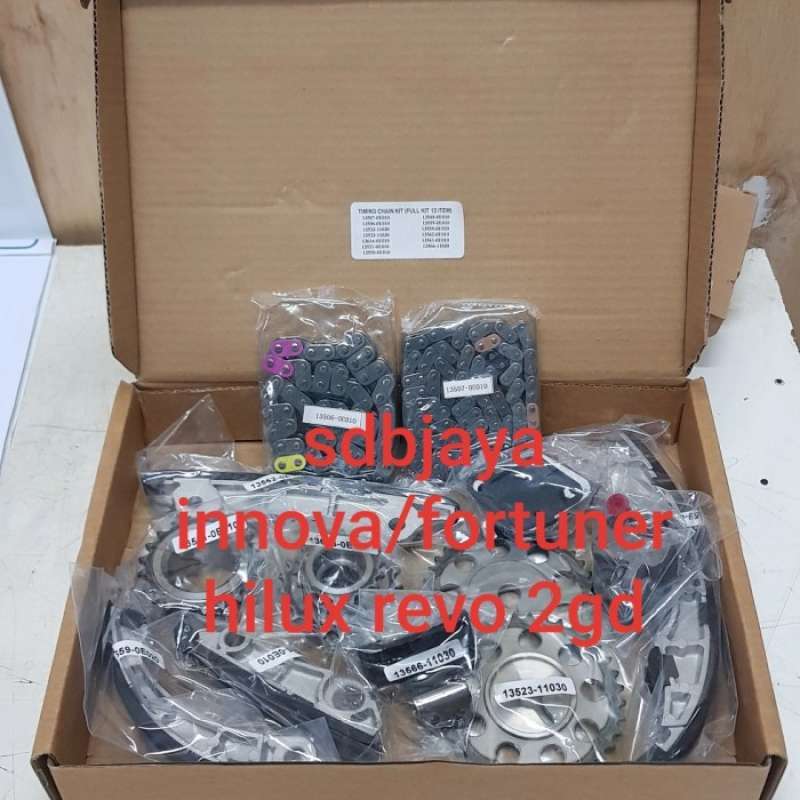 Promo Timing Chain Rantai Keteng Set Innova Reborn Vrz Hilux Diskon 3% Di Seller Toplets Shop ...