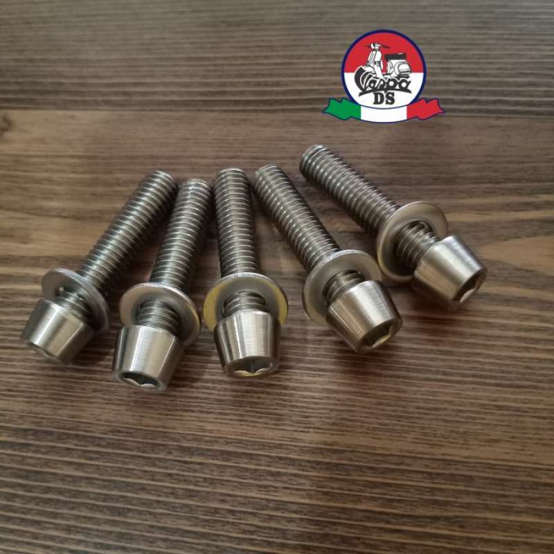 Promo Baut Stainless Velg Vespa Sprint Primavera Gts S Lx Diskon 23% Di ...