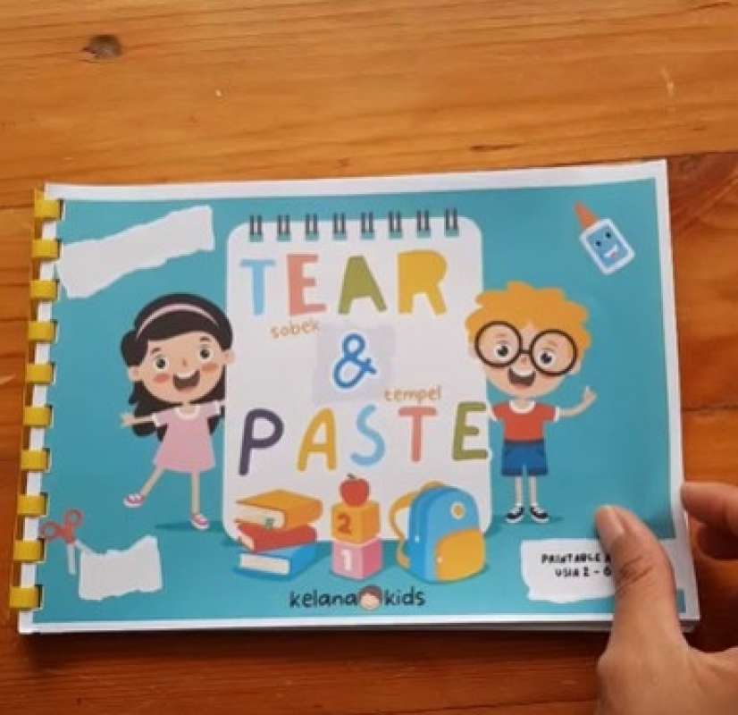 Promo Printable Worksheet Aktivitas Tear & Paste - Lembar Kerja Sobek ...