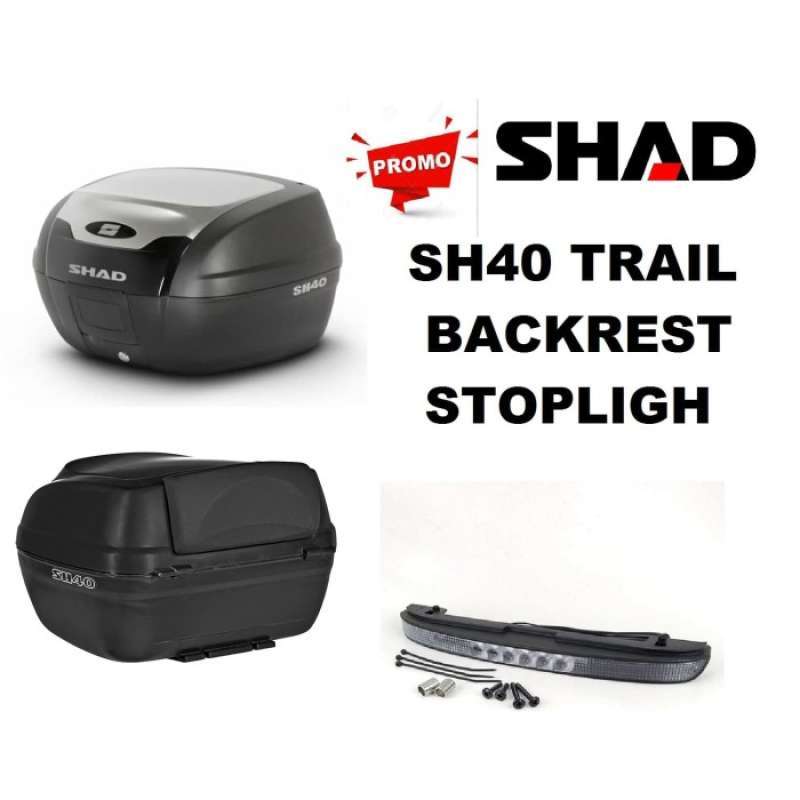 Promo Shad Sh40 Trail Paket Promo Full Aksesoris - Box Motor Sh 40 ...