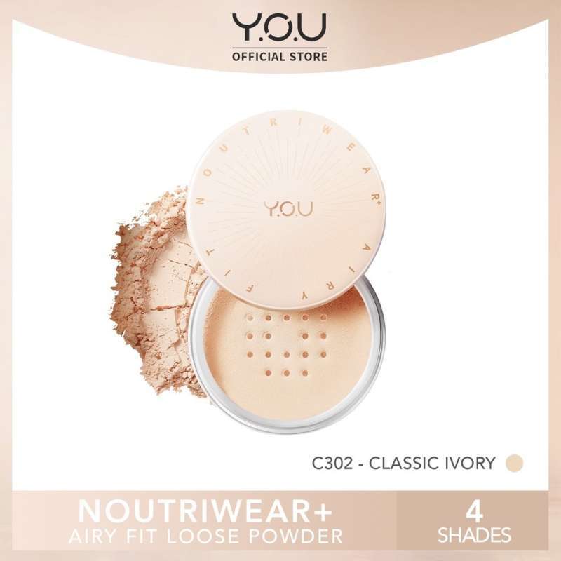 Jual You Noutriwear+ Airy Fit Loose Powder | Nourishing | Oil Control ...