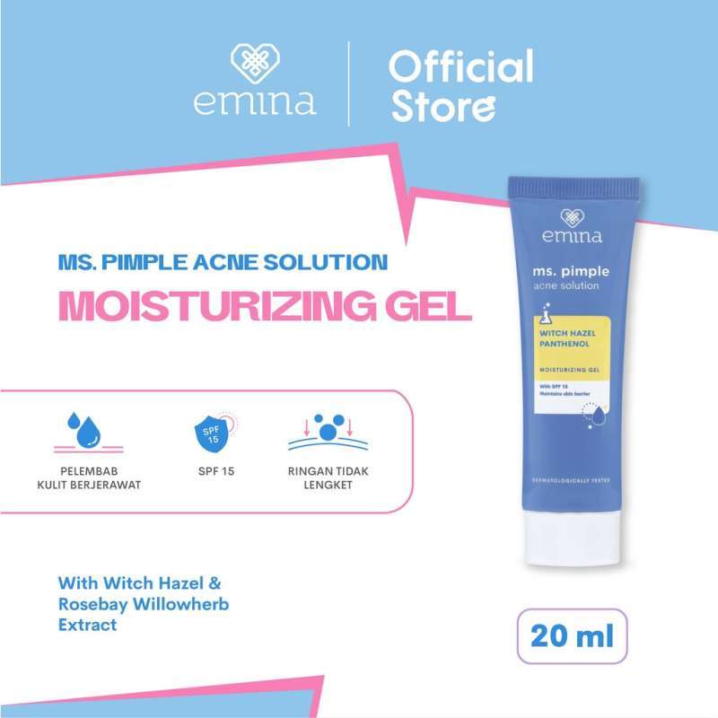 Jual Emina Ms. Pimple Acne Solution Skincare Series Face Wash | Toner ...
