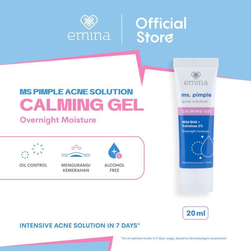 Jual Emina Ms. Pimple Acne Solution Skincare Series Face Wash | Toner ...